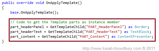 How to access Control Template parts from Code Behind - CodeProject